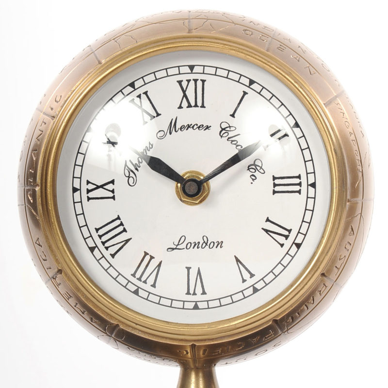 Armillary, Clock and Globe