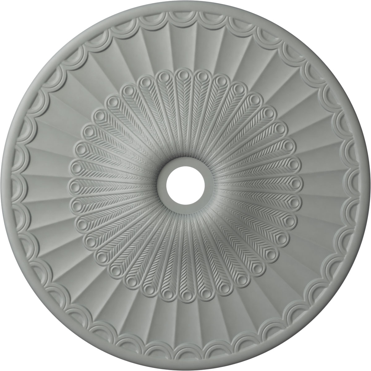 florence medallion - floral and leaf florence ceiling medallion