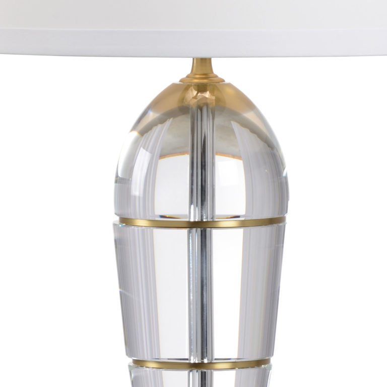 Clear Crystal Table Lamp - Inviting Home