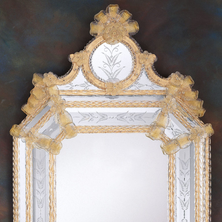 Venetian Murano glass Mirror