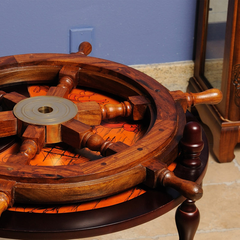 Ship's Captain Wheel - Nautical Décor and Gifts