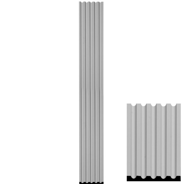 Fluted Pilaster - Door and Window Trim Molding - Inviting Home