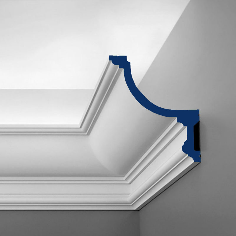 Cathedral & Vaulted Ceiling Molding for Indirect Lighting - Crown ...