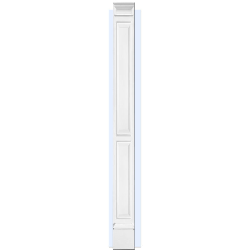 Fluted Pilaster - Door and Window Trim Molding - Inviting Home