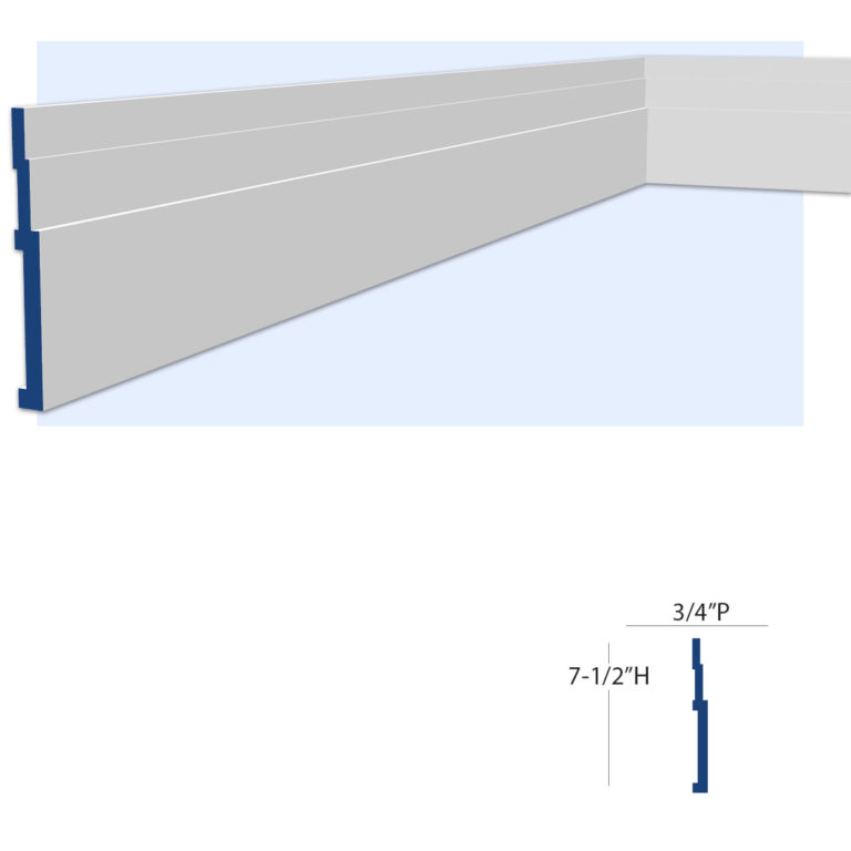 New York Art Deco Baseboard Molding - Achitectural Details