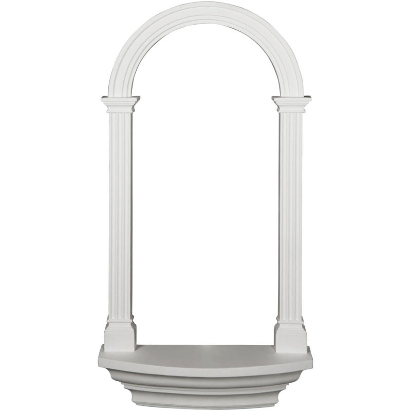 Grecian Wall Niche Frame - Surface Mount - Architectural Accents