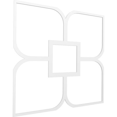 Modern Fretwork Ceiling Panel - Inviting Home