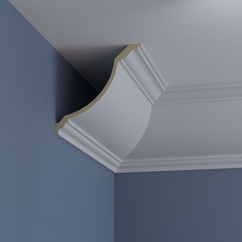 Extra Large Simple Crown Molding - Crown Molding - Inviting Home