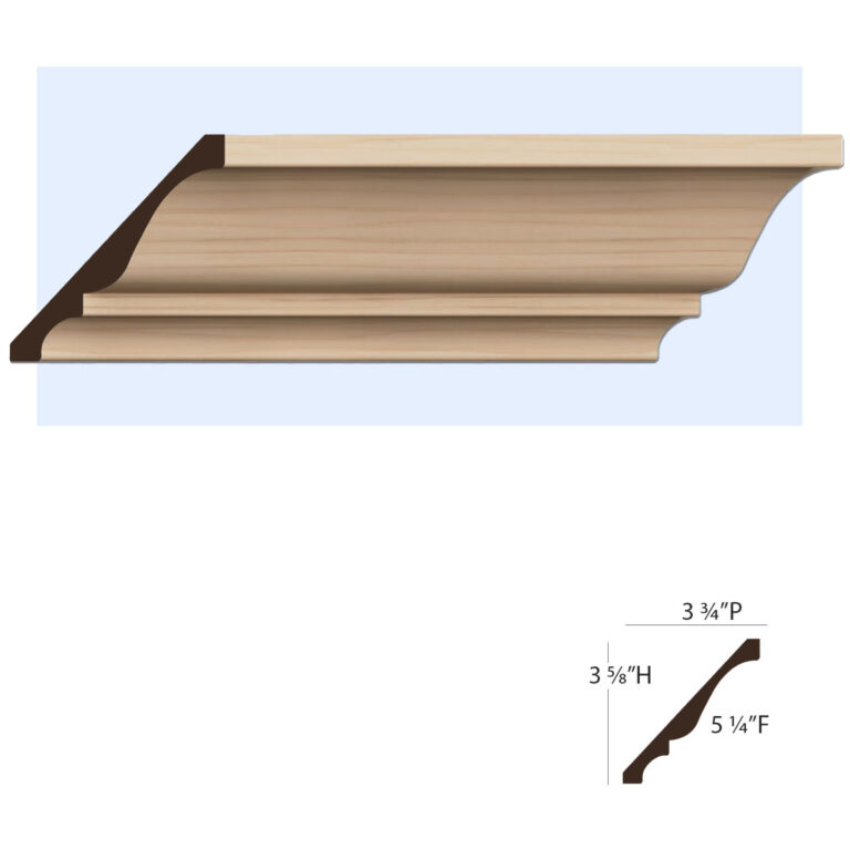 Dentil Molding - Large Dentil Crown Molding - Architectural Details