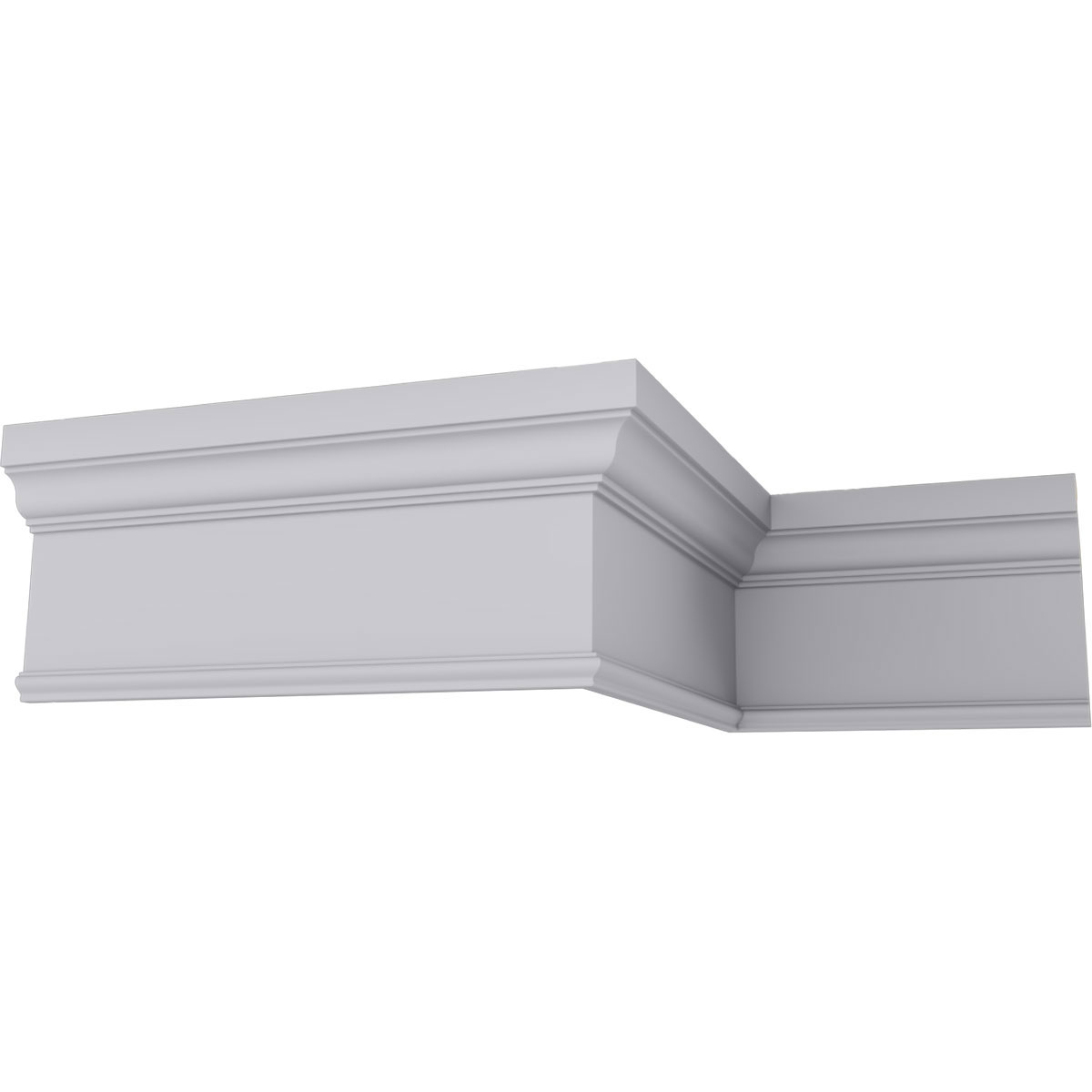 New York 3 Step Crown Molding - Molding for Indirect Lighting