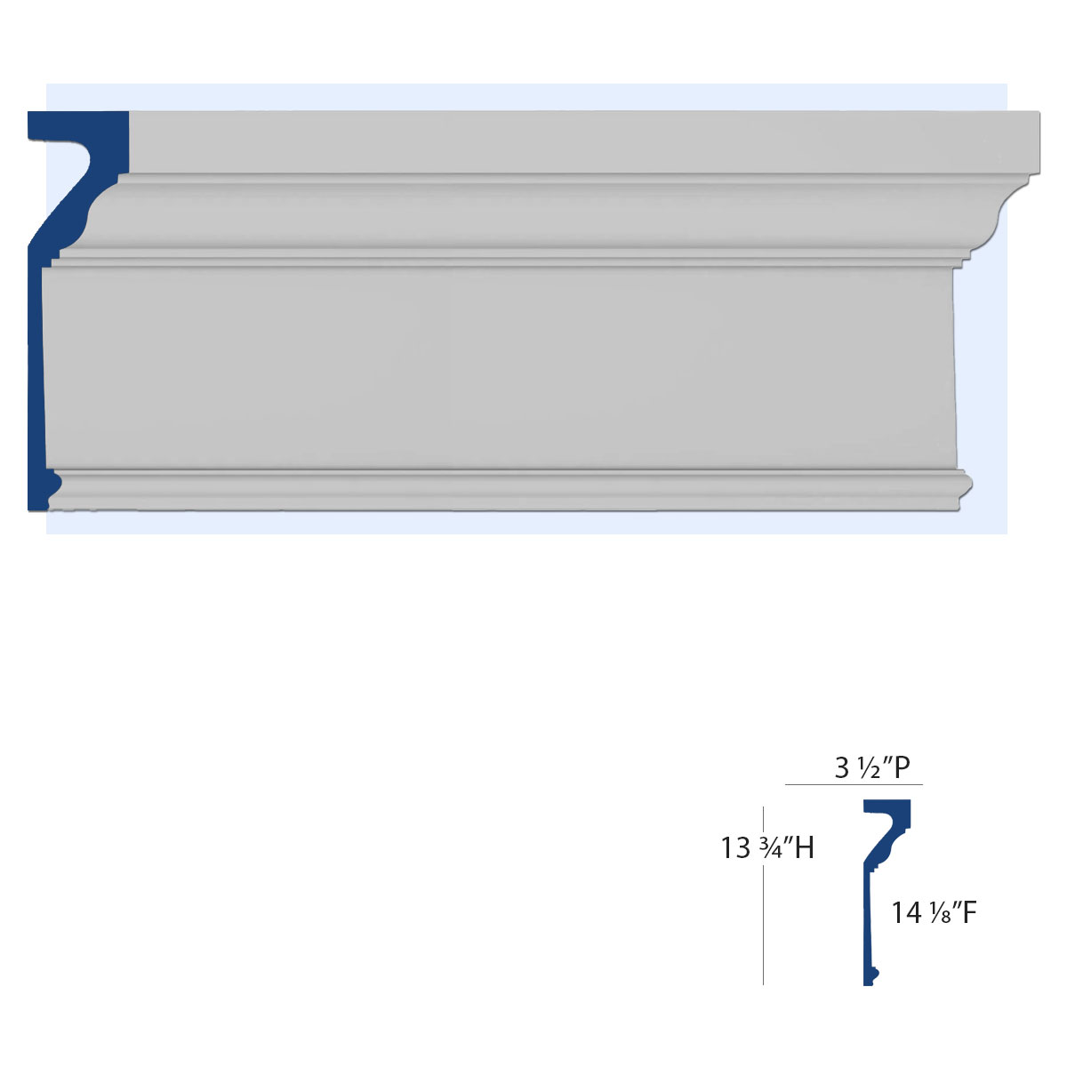 Acorn Pediment - Door and Window Trim Molding - Inviting Home